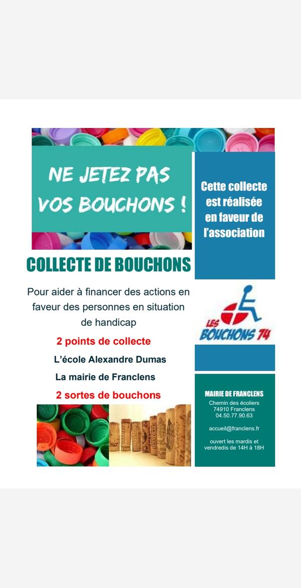 Récolte de bouchons